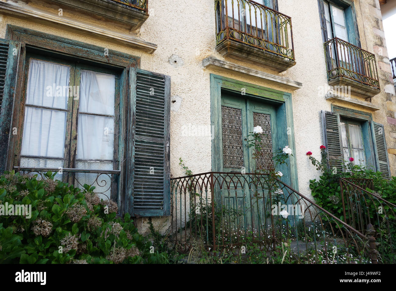 Bera de Bidasoa Basque country Navarre Spain Vera de Bidasoa Stock ...