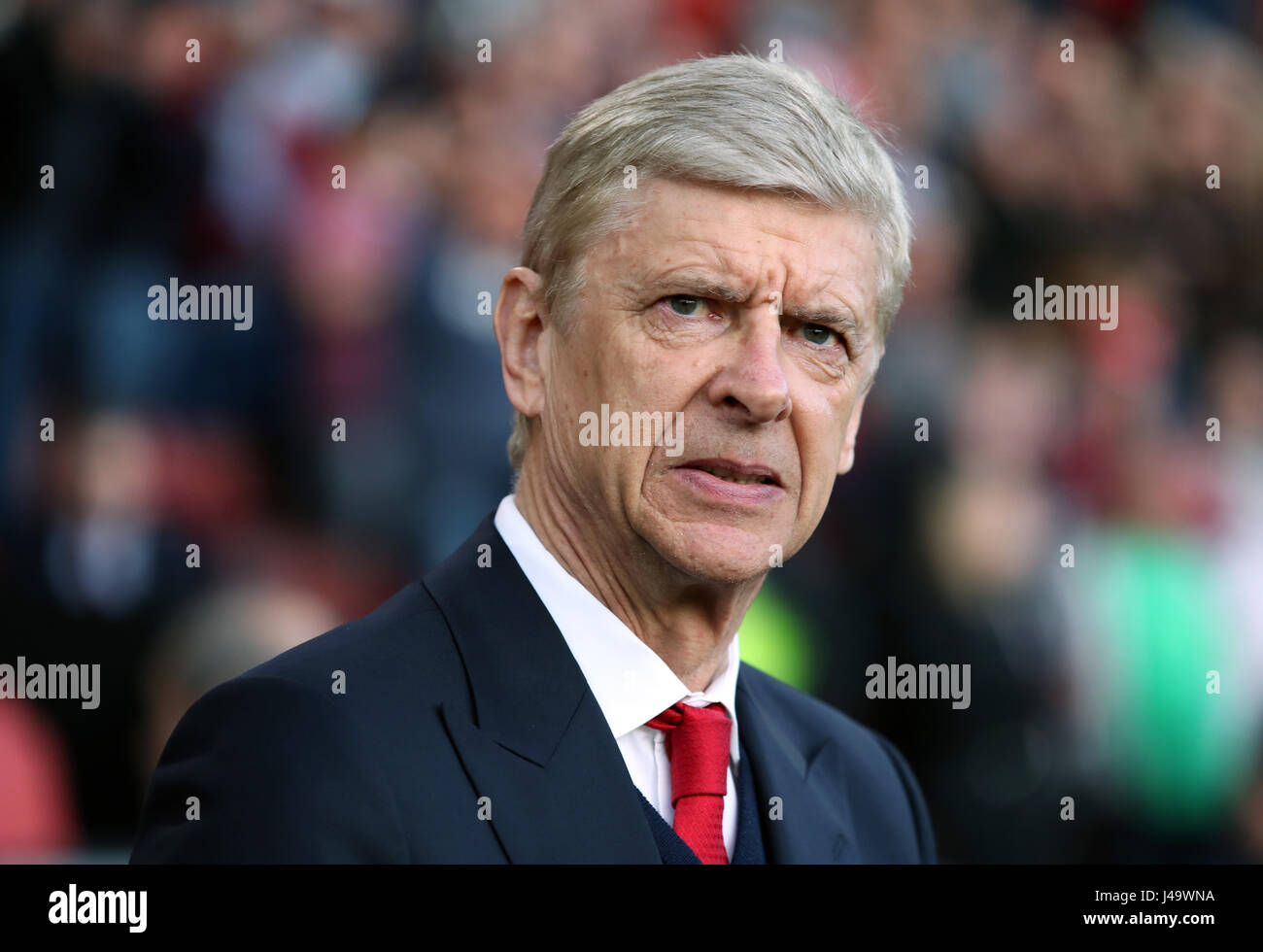 Arsenal manager Arsene Wenger during the Premier League match at St ...