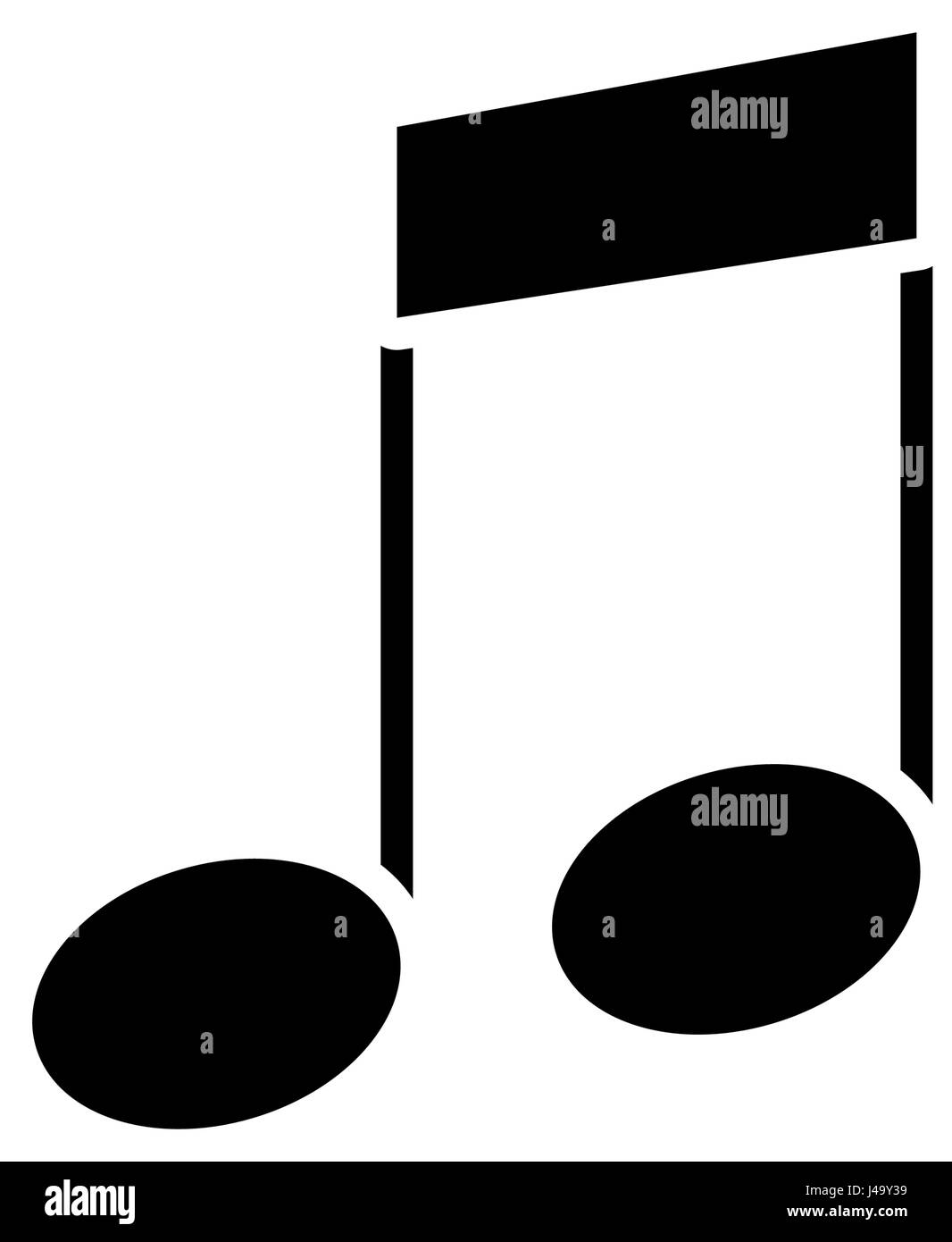 Music note symbol Stock Vector Image & Art - Alamy