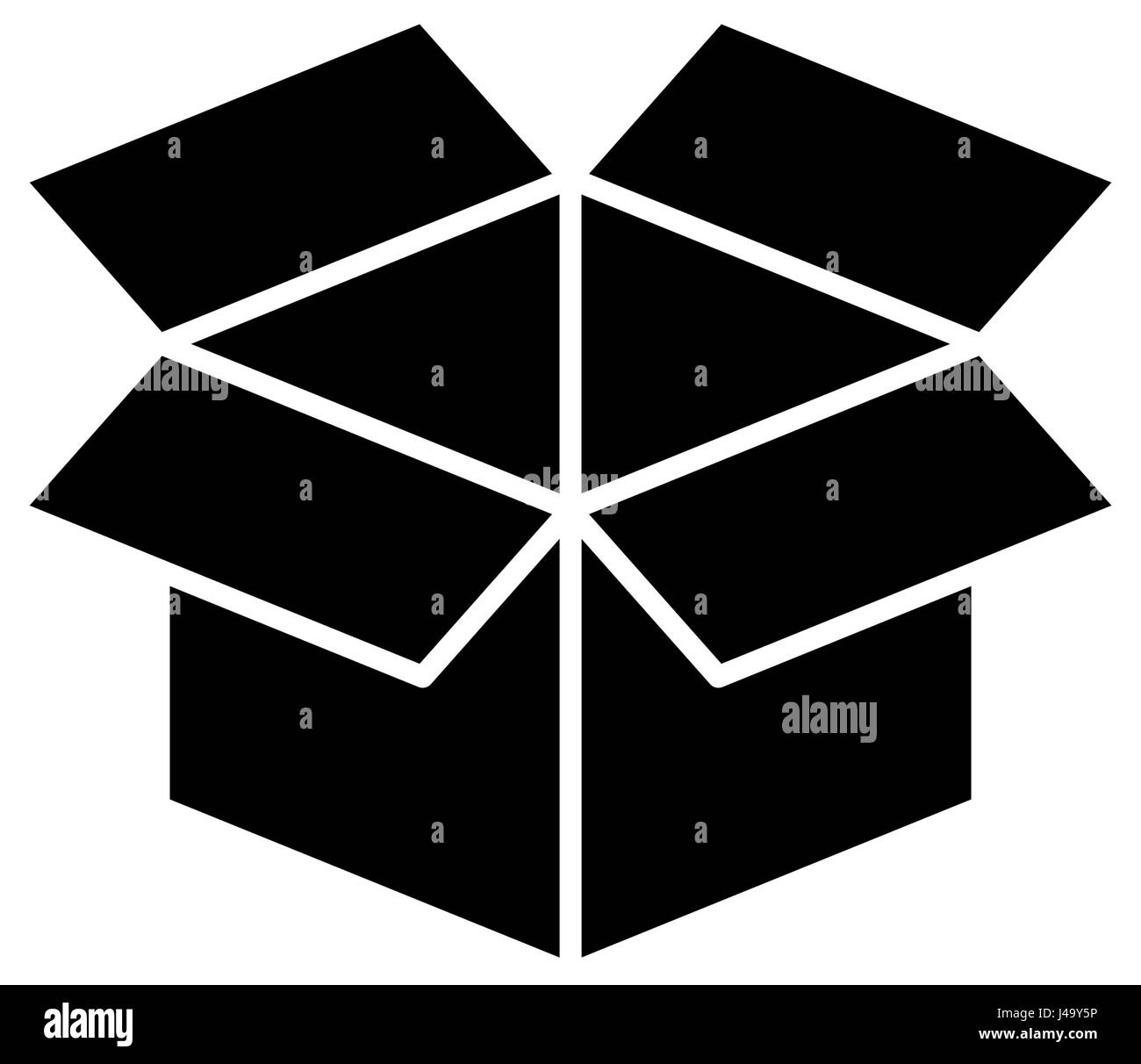 Gift box symbols Black and White Stock Photos & Images - Alamy