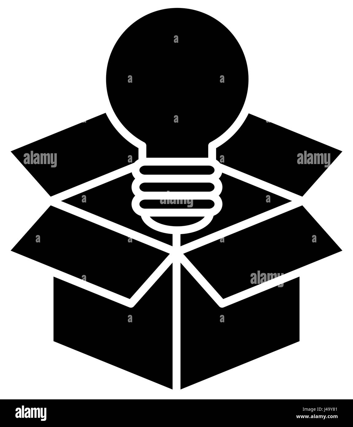 Big idea bulb symbol Stock Vector Image & Art - Alamy