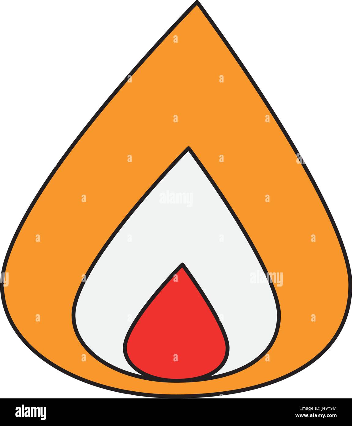 Fireball isolated symbol Stock Vector Image & Art - Alamy