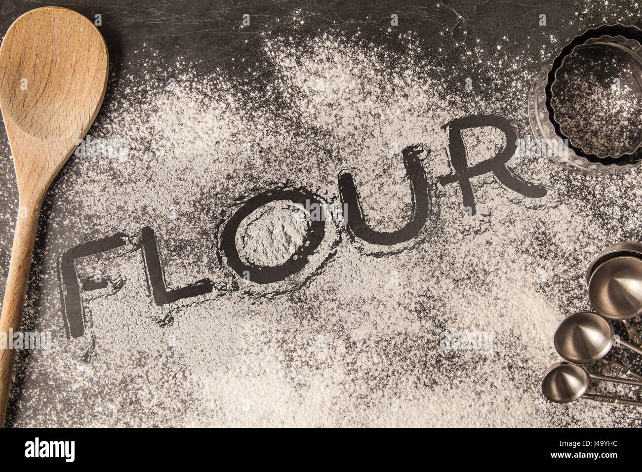 Word Of Flour High Resolution Stock Photography and Images - Alamy