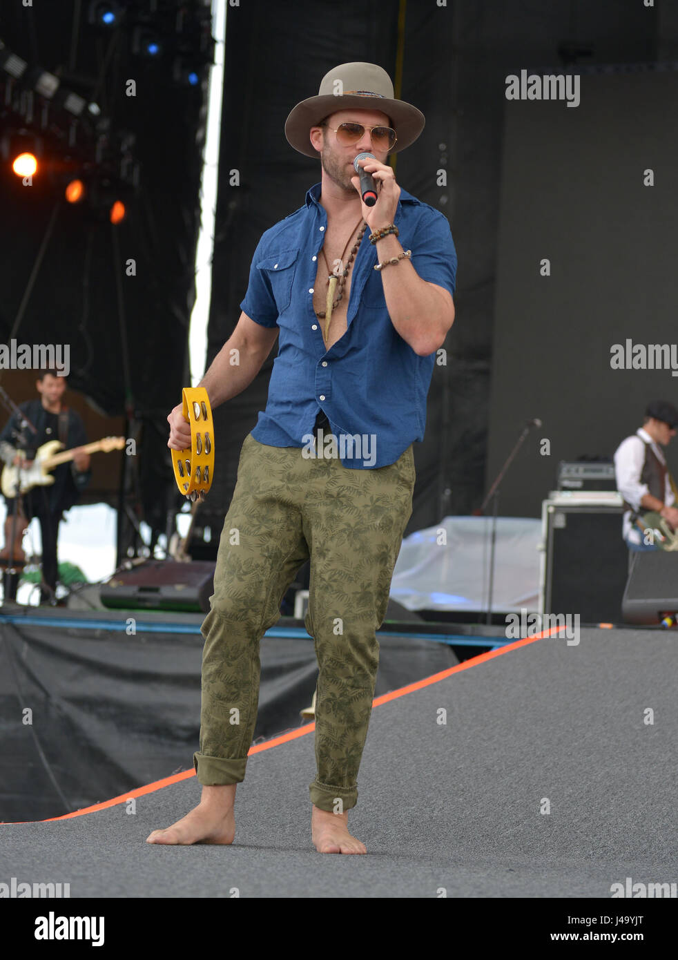 Drake White & The Big Fire perform live onstage during the Rock the ...