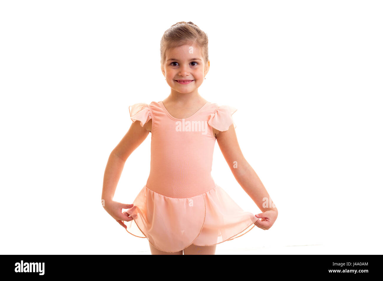 Little girl dancing Stock Photo - Alamy