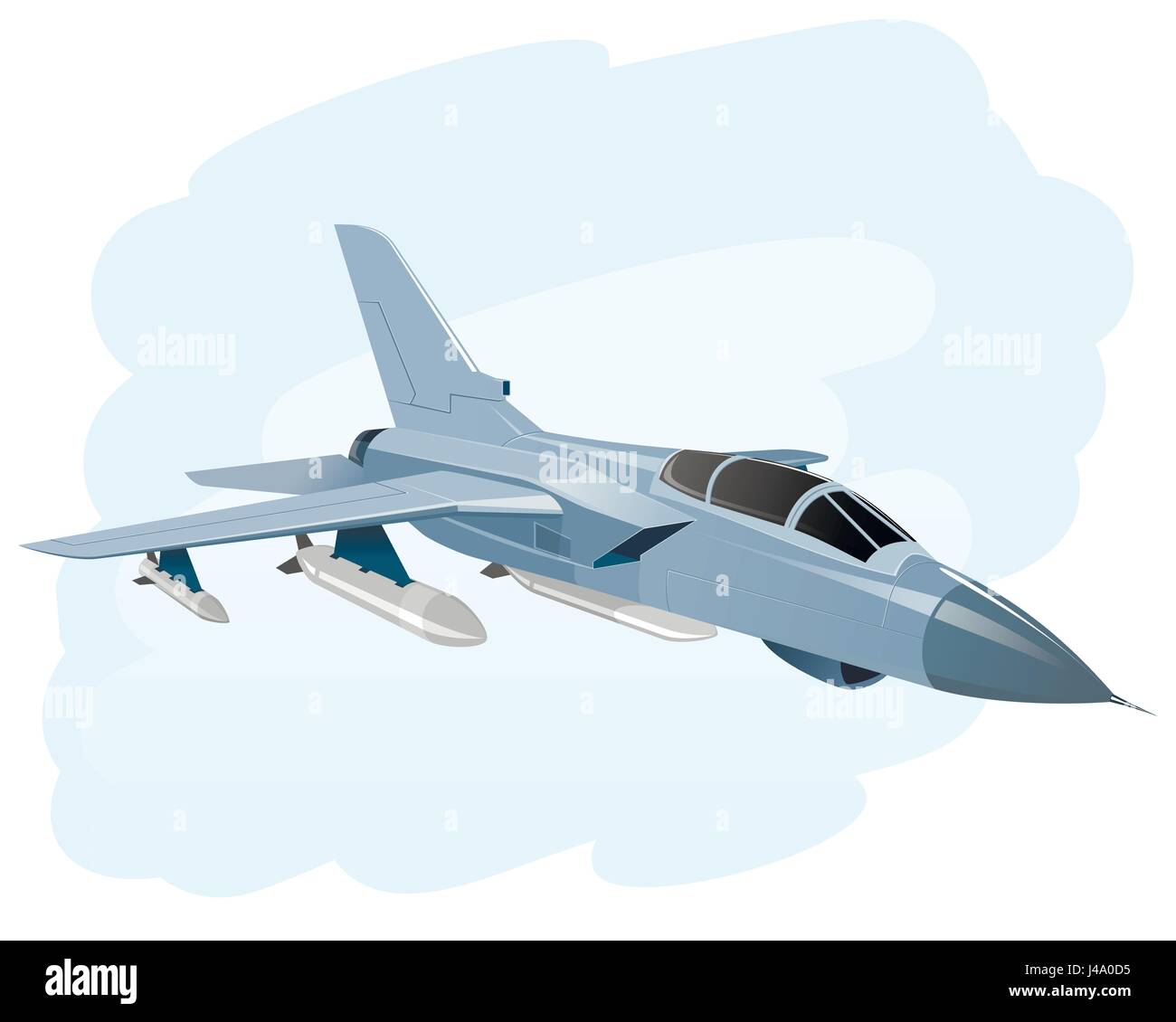 Jet planes flying in Stock Vector Images - Alamy