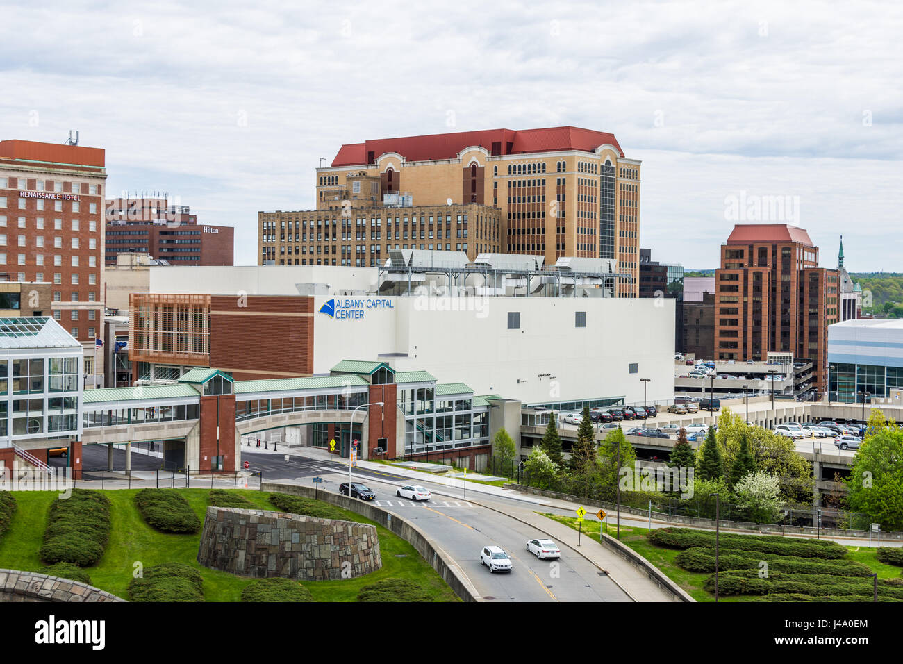 Albany aerial hi-res stock photography and images - Alamy