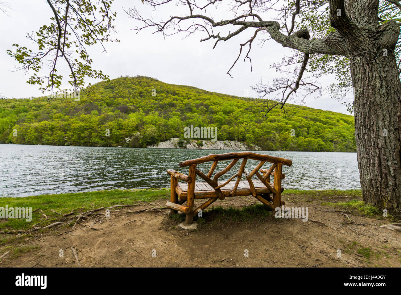 Hessian Lake in Bear Mountain in Upstate New York Stock Photo - Alamy