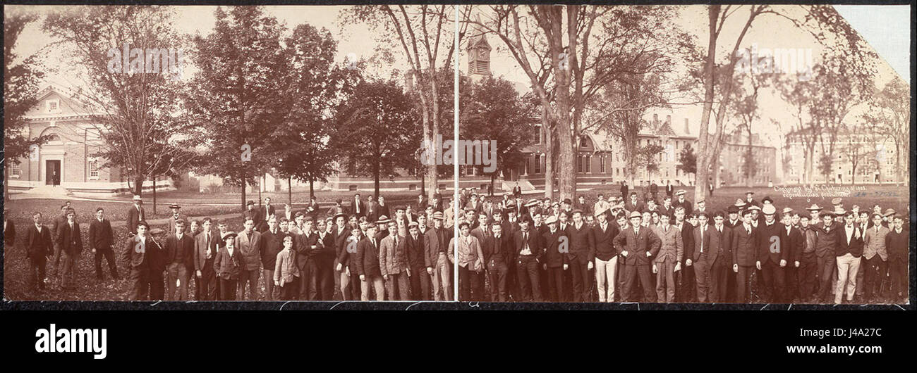 Phillips Exeter Academy Panorama Stock Photo - Alamy
