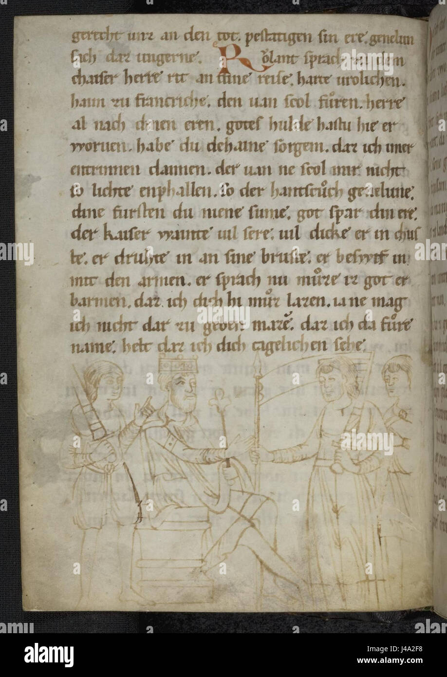 The 'Rolandslied' (Song of Roland) is a medieval epic poem. This ...