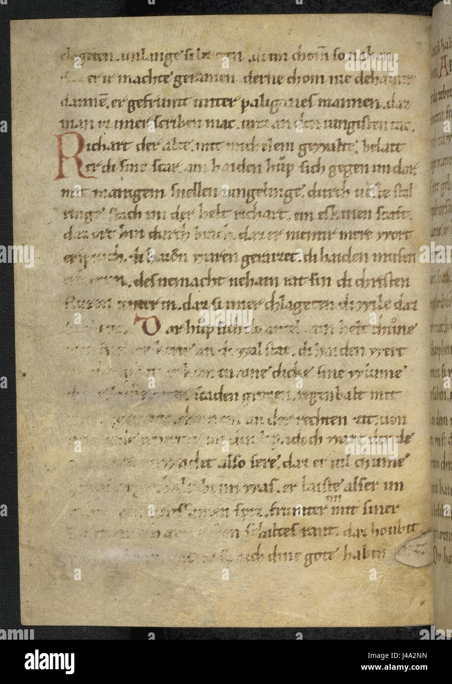 This item refers to a medieval manuscript, likely the 'Rolandslied ...