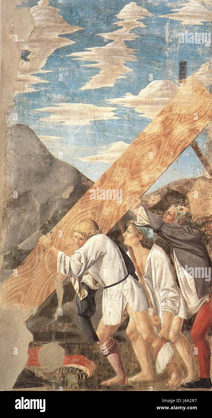 The 'Burial of the Wood' by Piero, located in Arezzo, is an early ...
