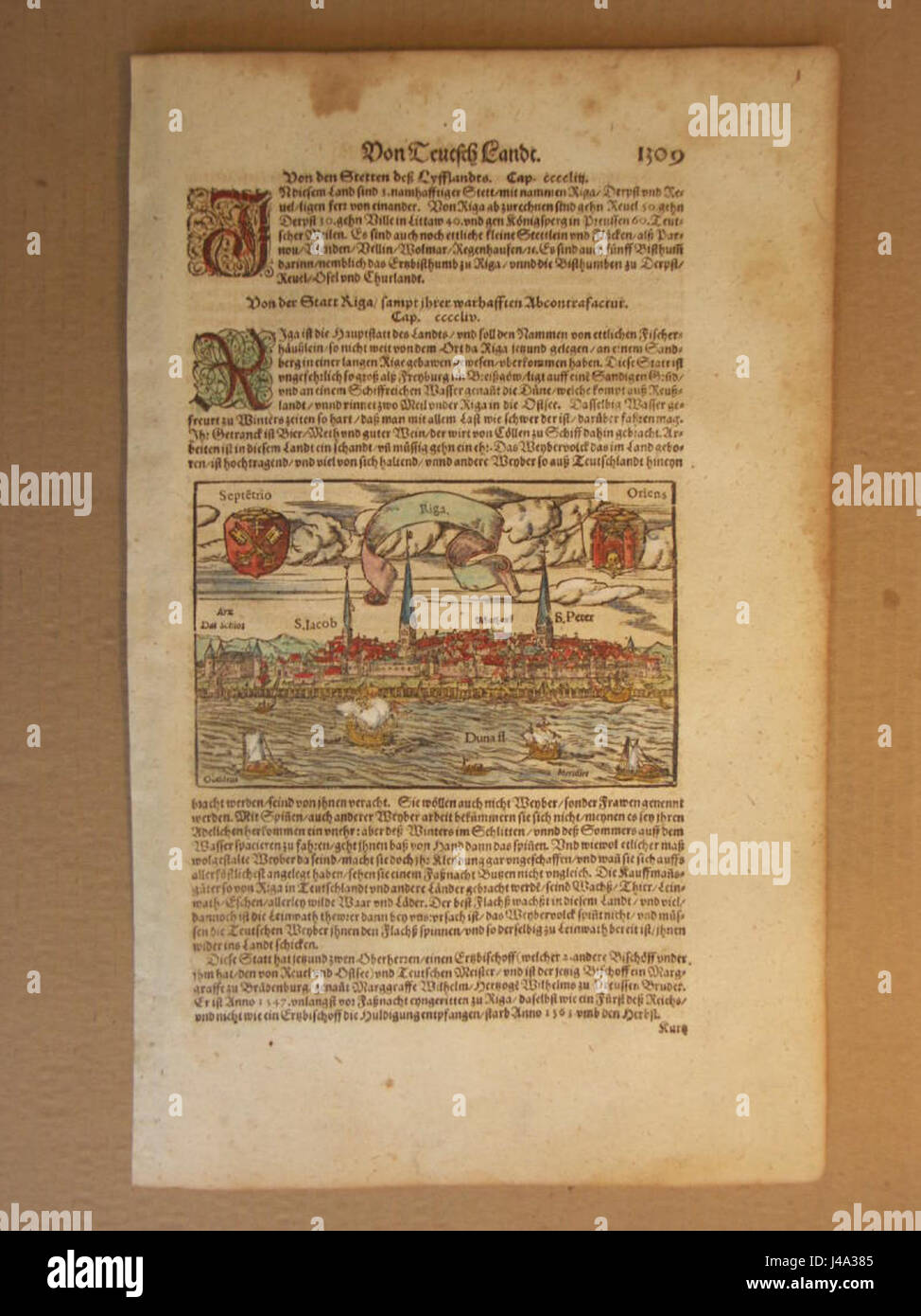 Old riga map hi-res stock photography and images - Alamy