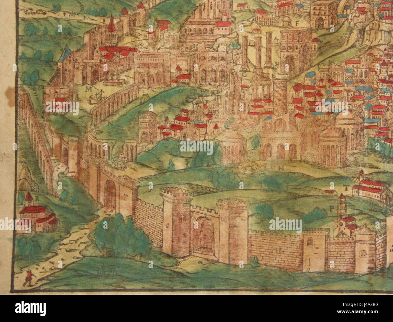 Rome South West 1600 Stock Photo - Alamy