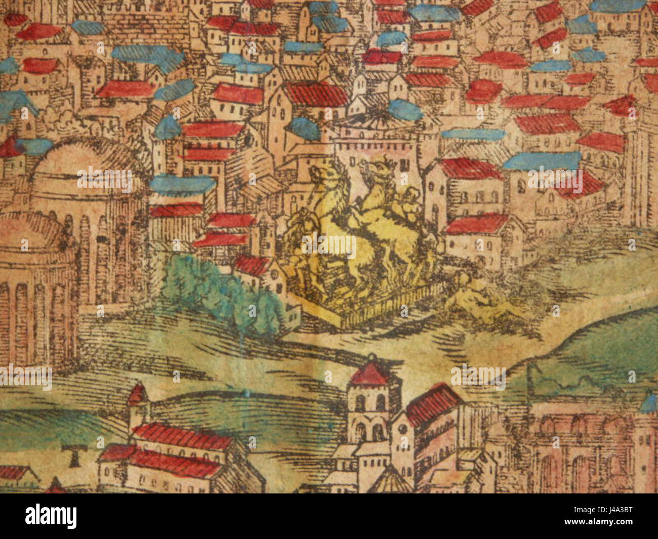 Rome 1600 detail2 Stock Photo - Alamy