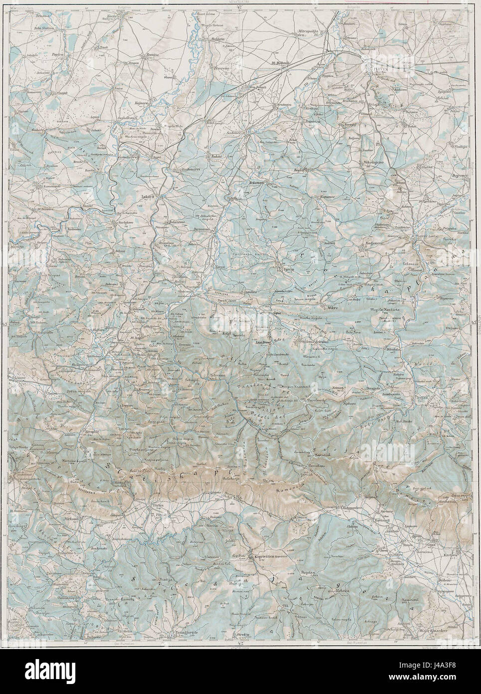 Pleven map hi-res stock photography and images - Alamy