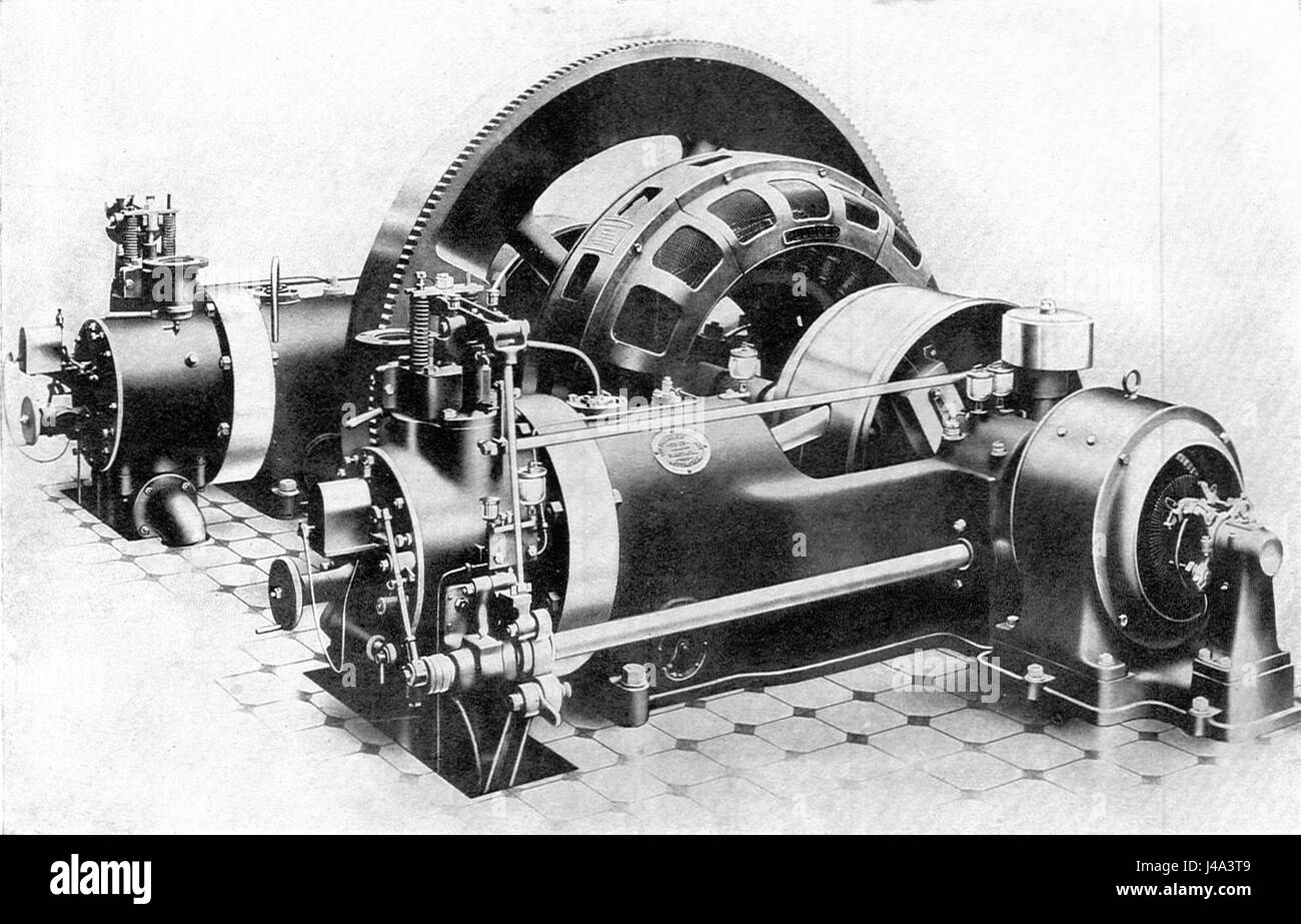 Premier twin gas engine electric generating plant (Rankin Kennedy ...