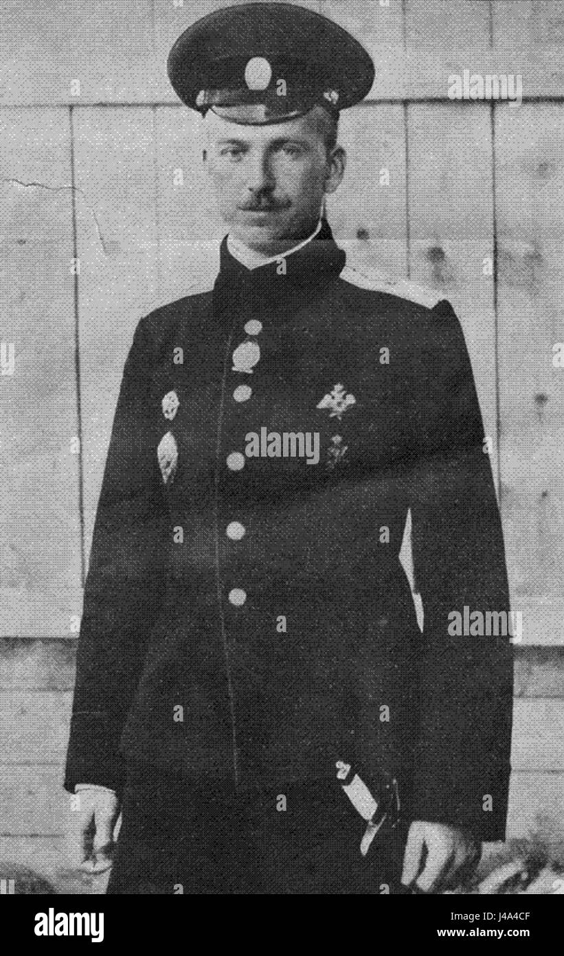 Pyotr Nikolayevich Nesterov May 1914 Stock Photo - Alamy