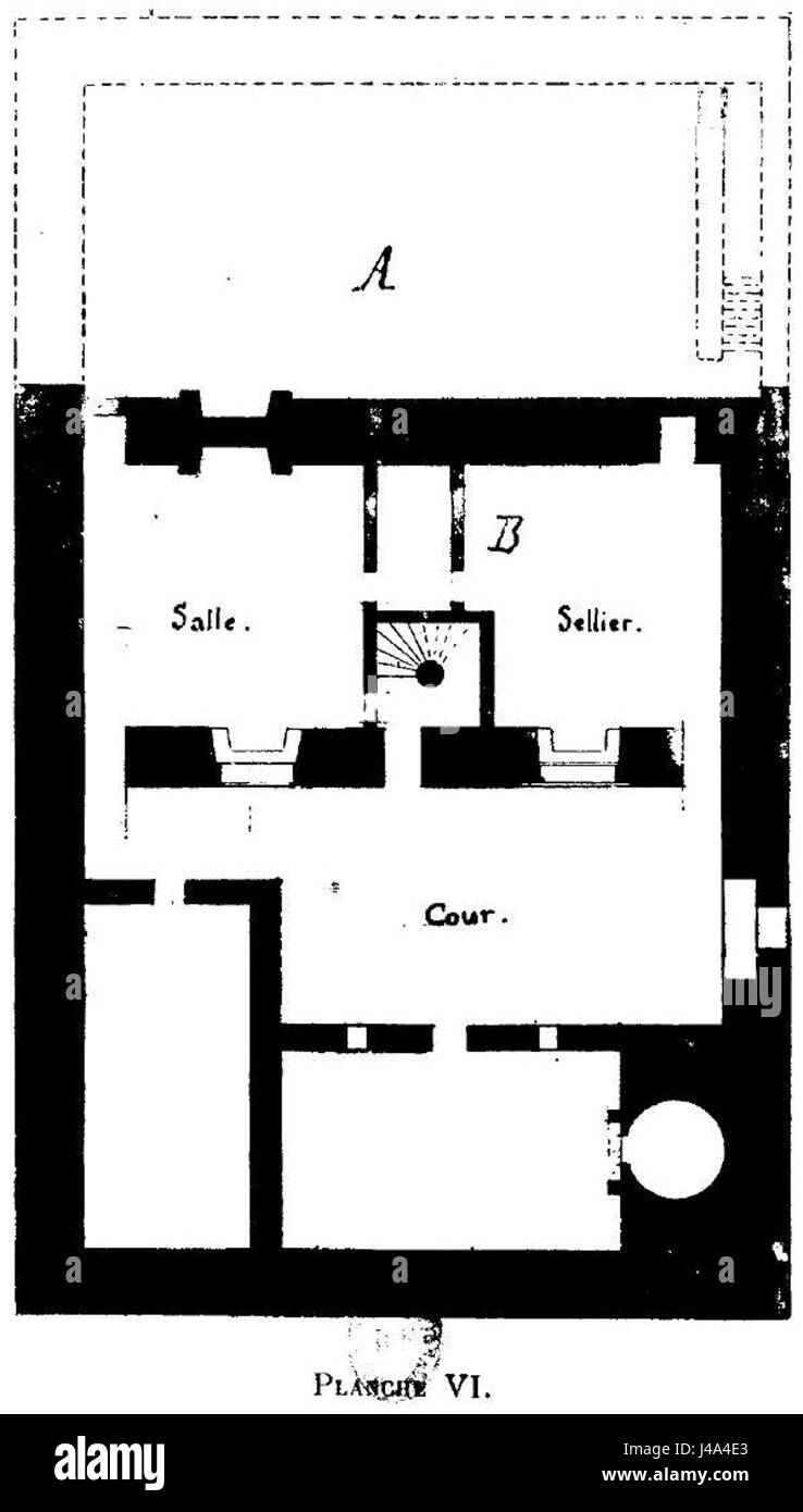 Planche VI, pages 35-36, likely refers to an illustration or diagram ...