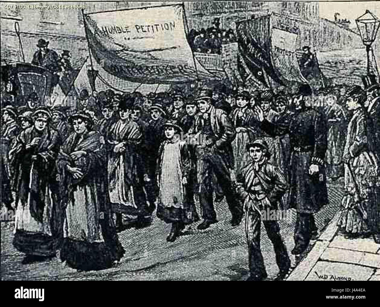 The Procession of Match Workers represents a historical event involving ...