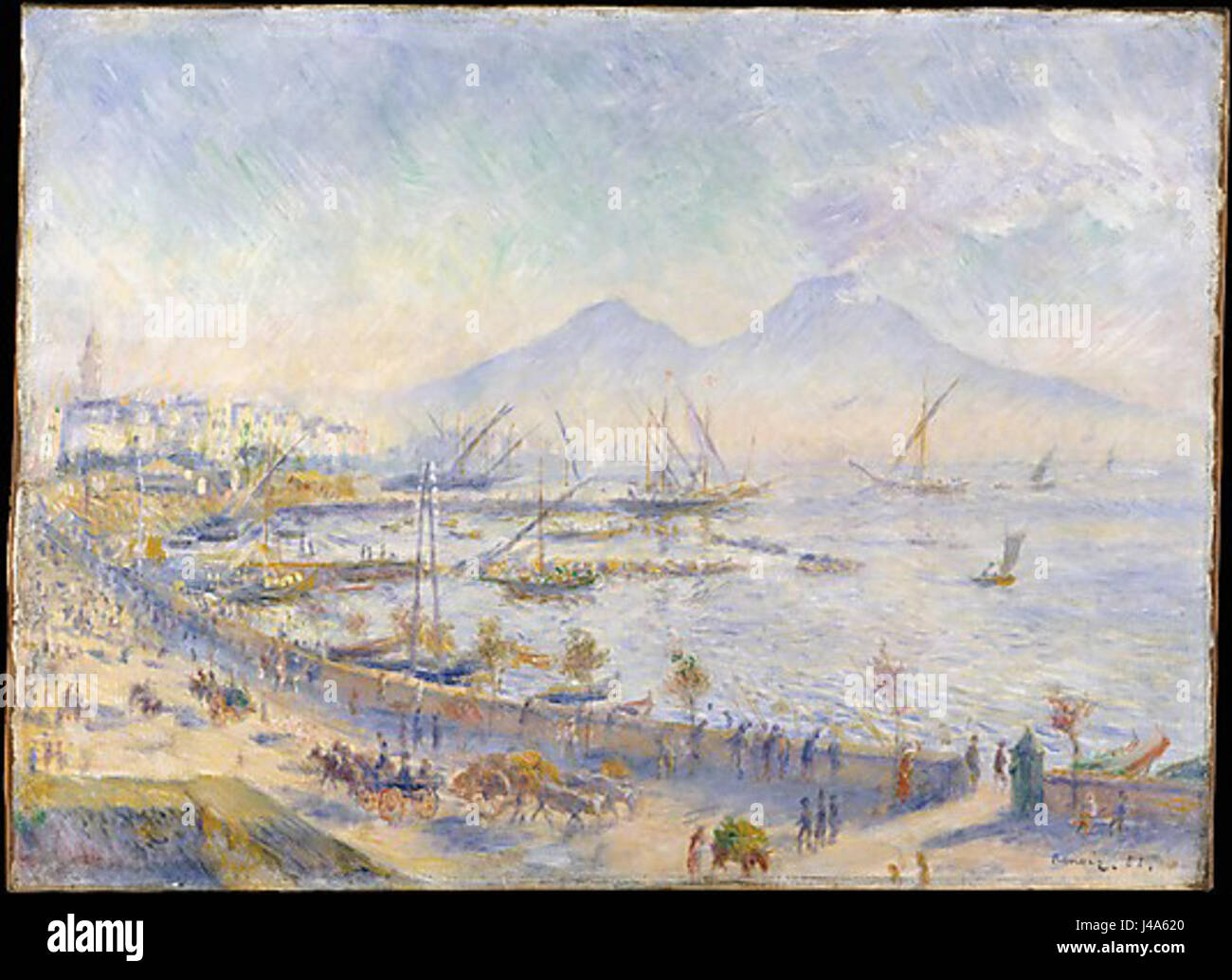 Bay of naples map hi-res stock photography and images - Alamy