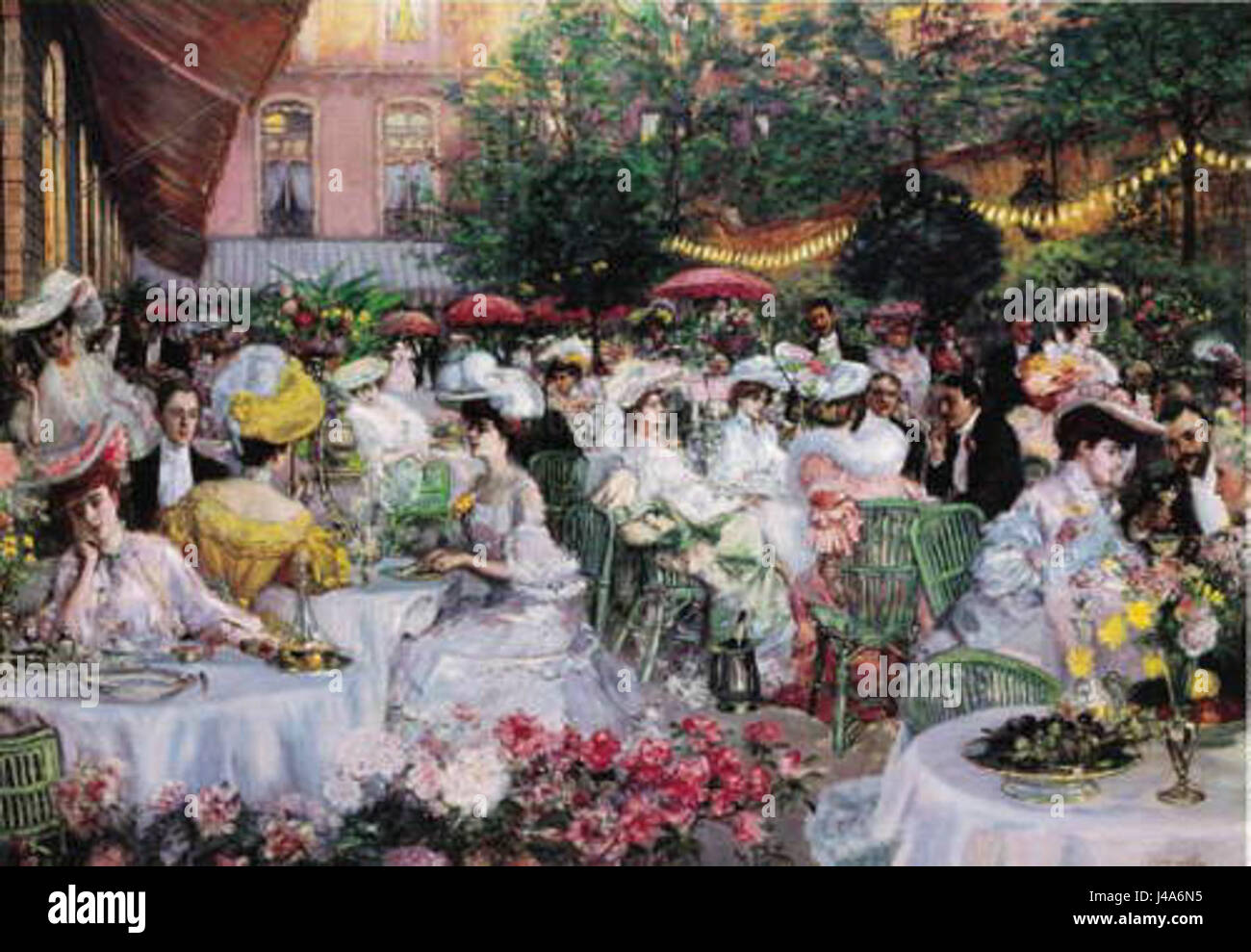 The Ritz Paris Garden is a beautifully designed outdoor space, offering ...