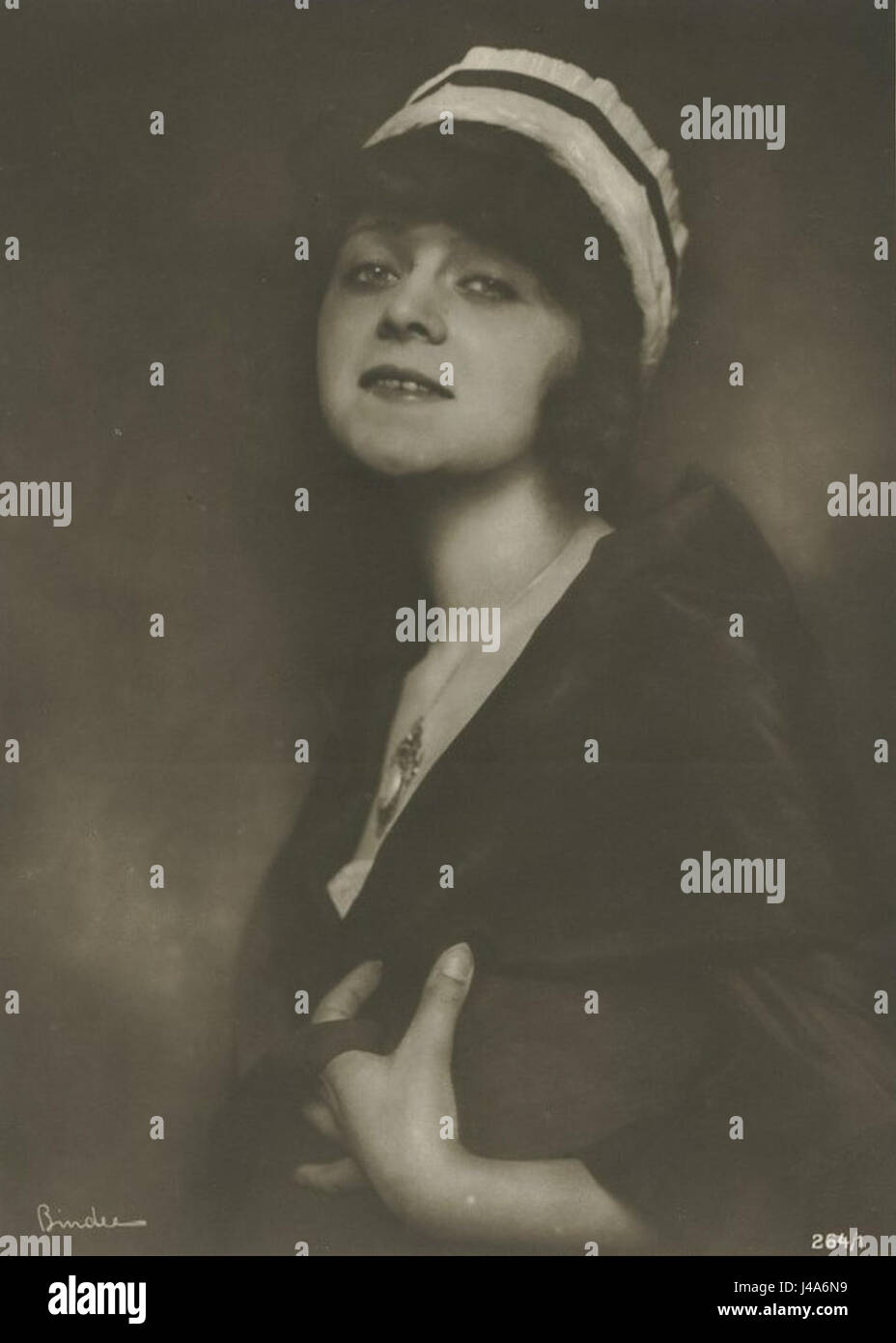 Ria Jende, a portrait created by Alexander Binder in 1919, captures the ...