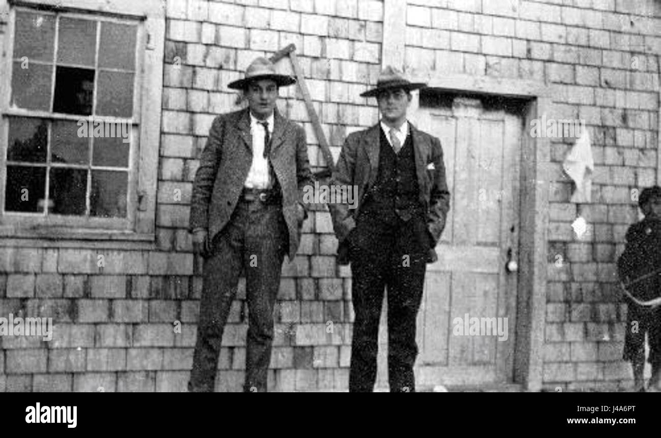 The Revillon Freres Fur Trading Post at Ile a la Crosse in Saskatchewan ...