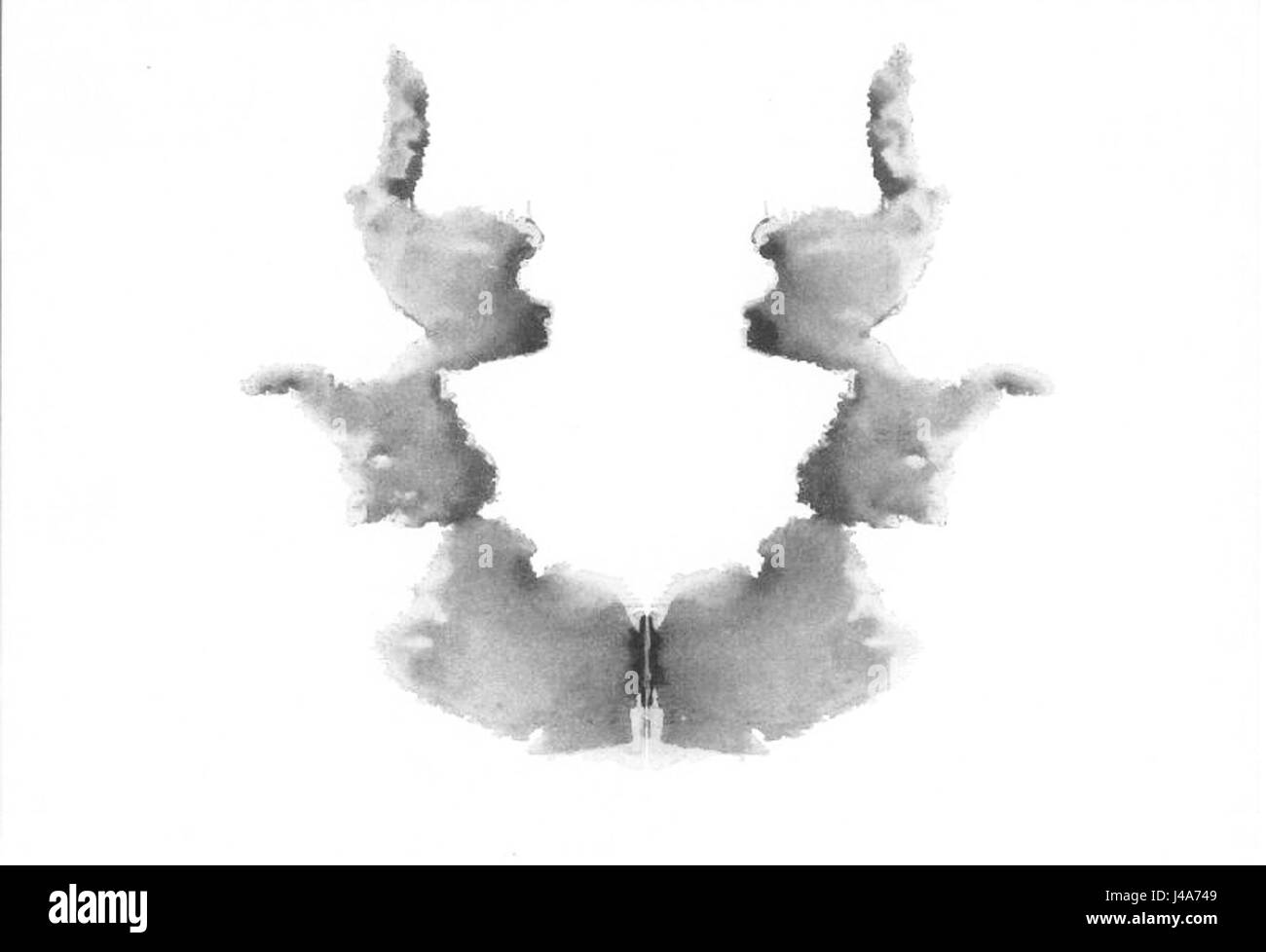 Rorschach inkblot test in psychology Black and White Stock Photos ...