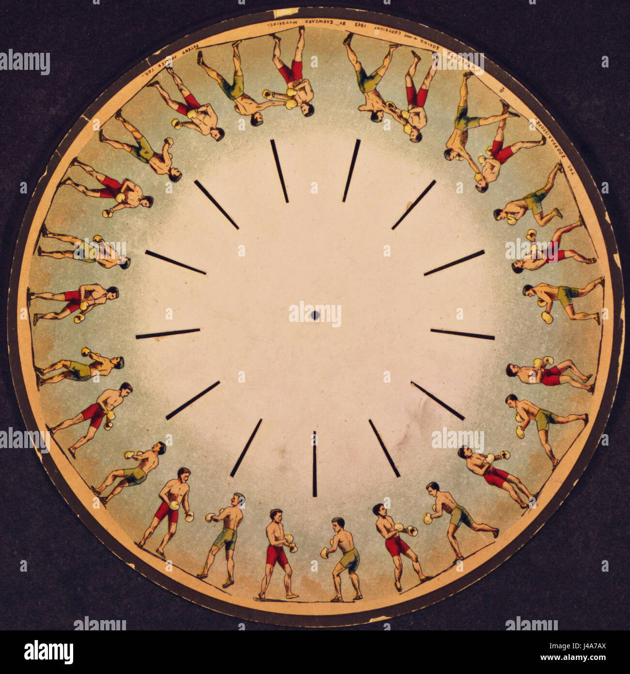 The Phenakistoscope is an early animation device invented in the 19th ...