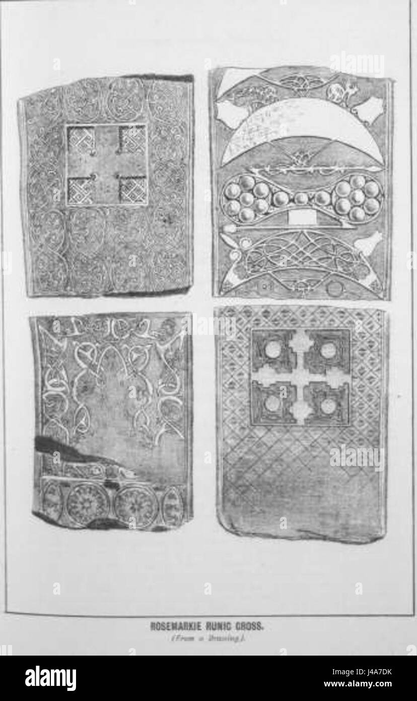 Rosemarkie stone Black and White Stock Photos & Images - Alamy