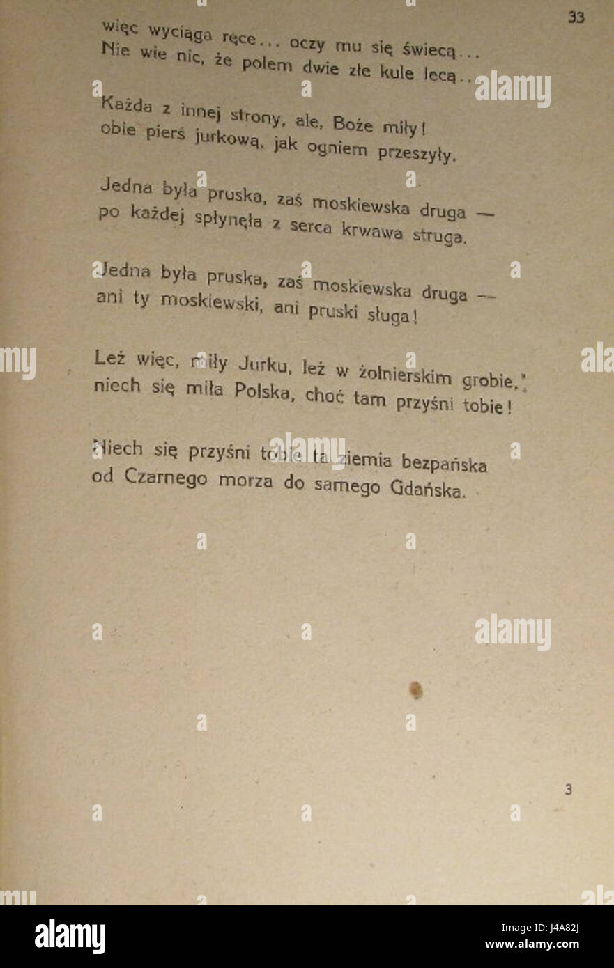 A historical reference to 'O zolnierzu tulaczu' by PL Slonski, a work ...