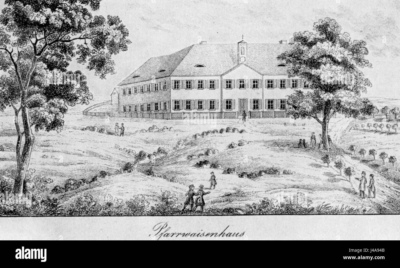 Pfarrwaisenhaus Windsbach (1840 Stock Photo - Alamy