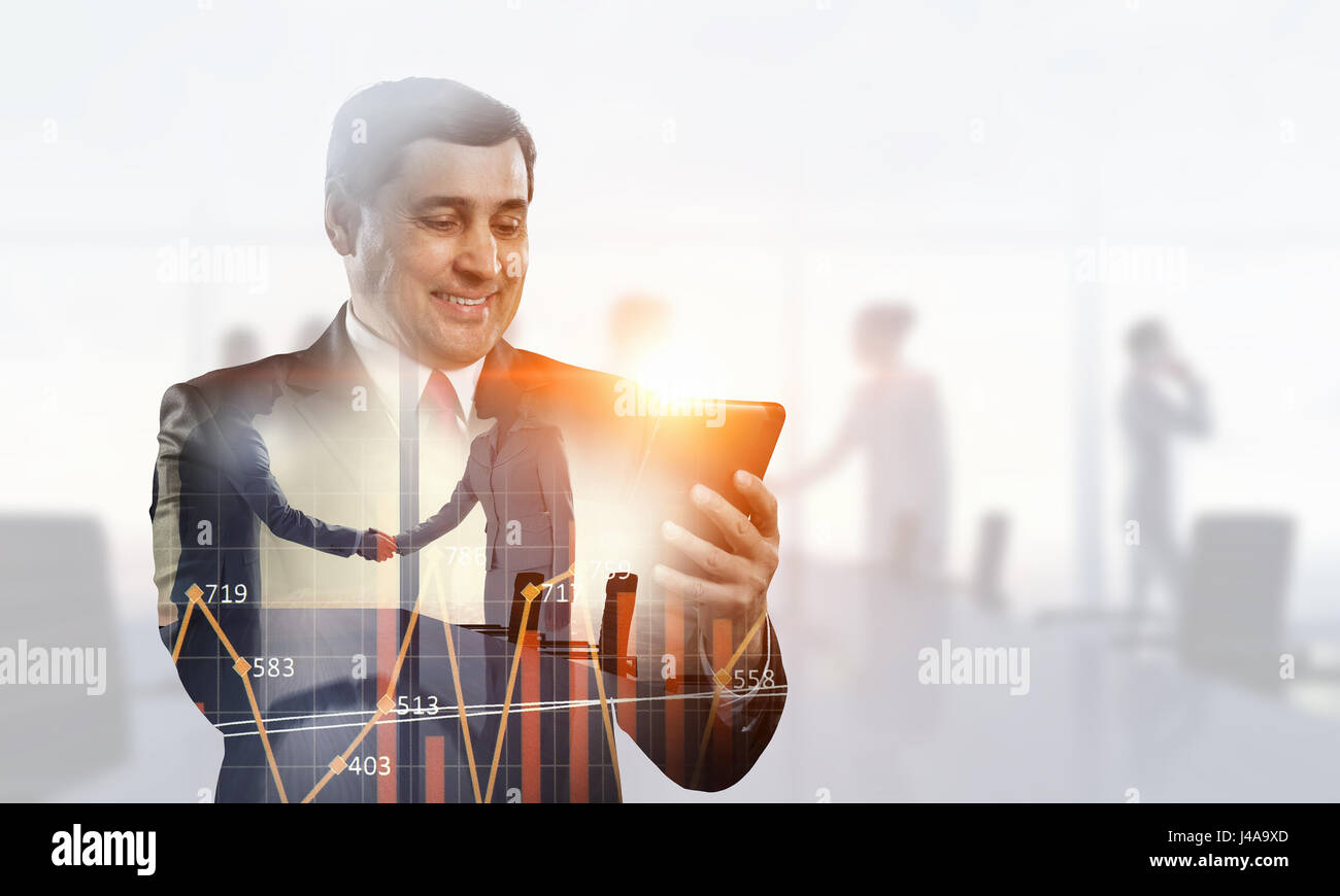 Senior business people networking hi-res stock photography and images ...