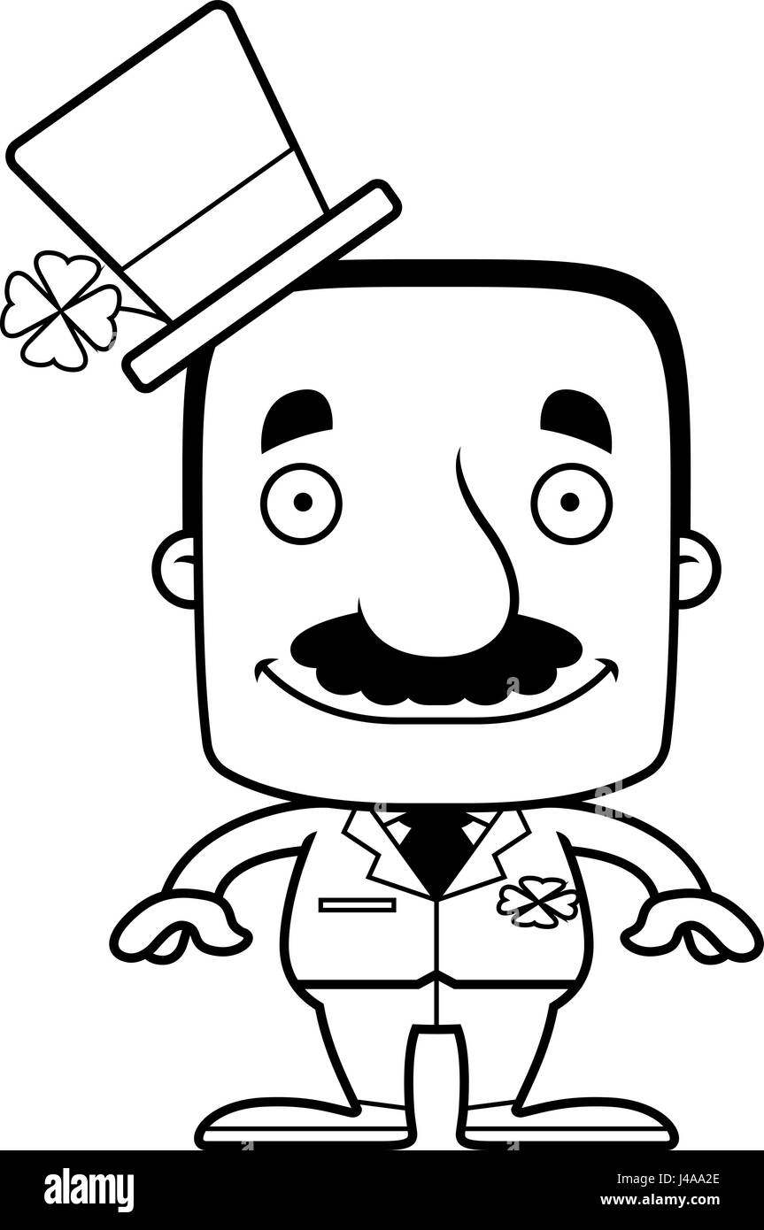 A cartoon Irish man smiling Stock Vector Image & Art - Alamy