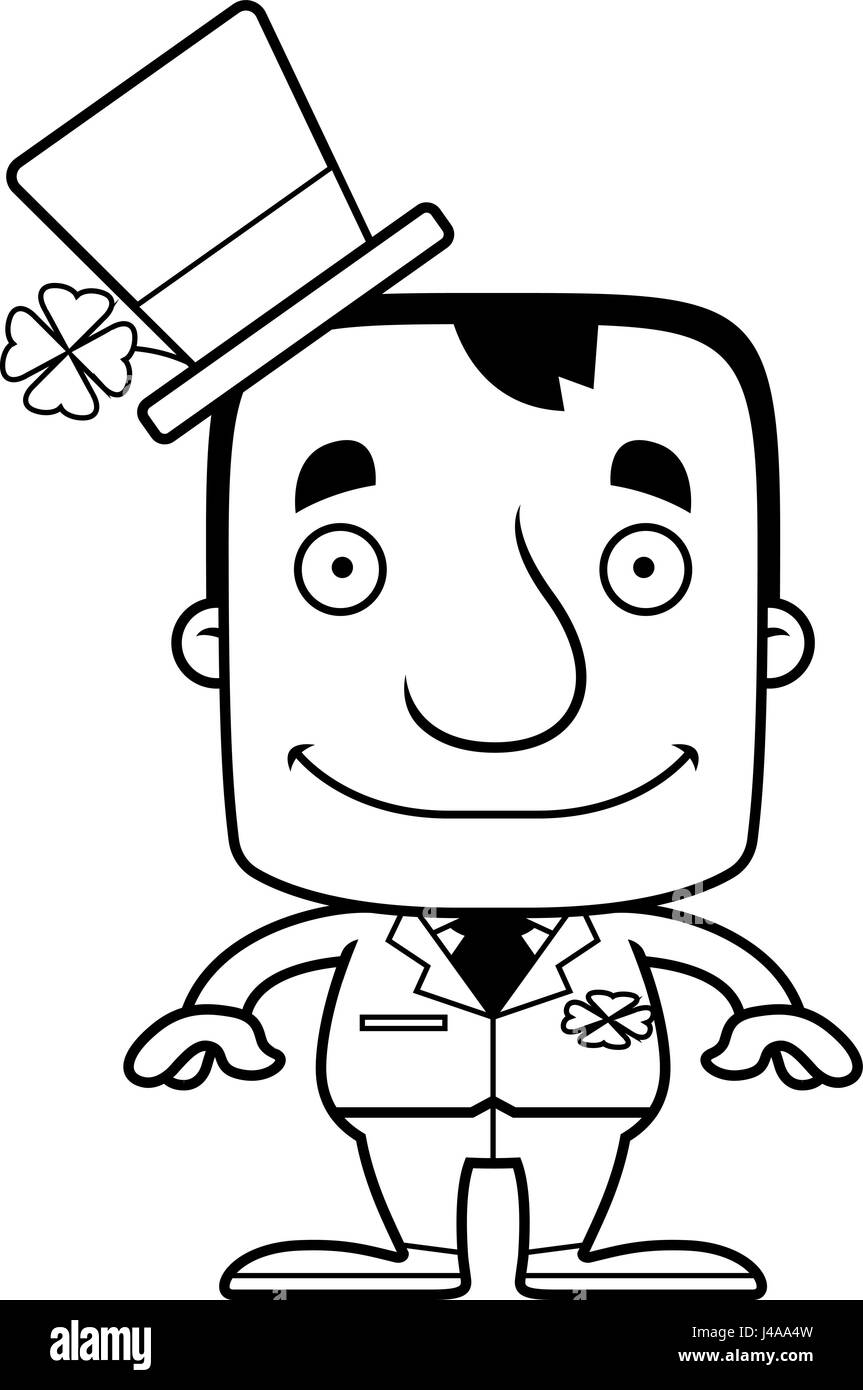 A cartoon Irish man smiling Stock Vector Image & Art - Alamy