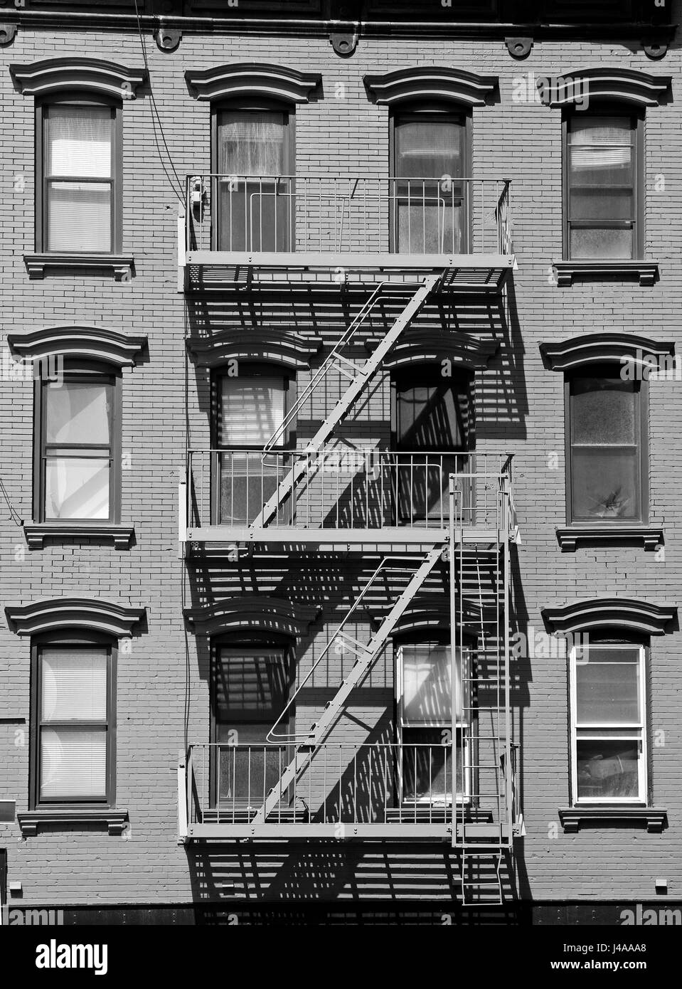 New york front door Black and White Stock Photos & Images - Alamy