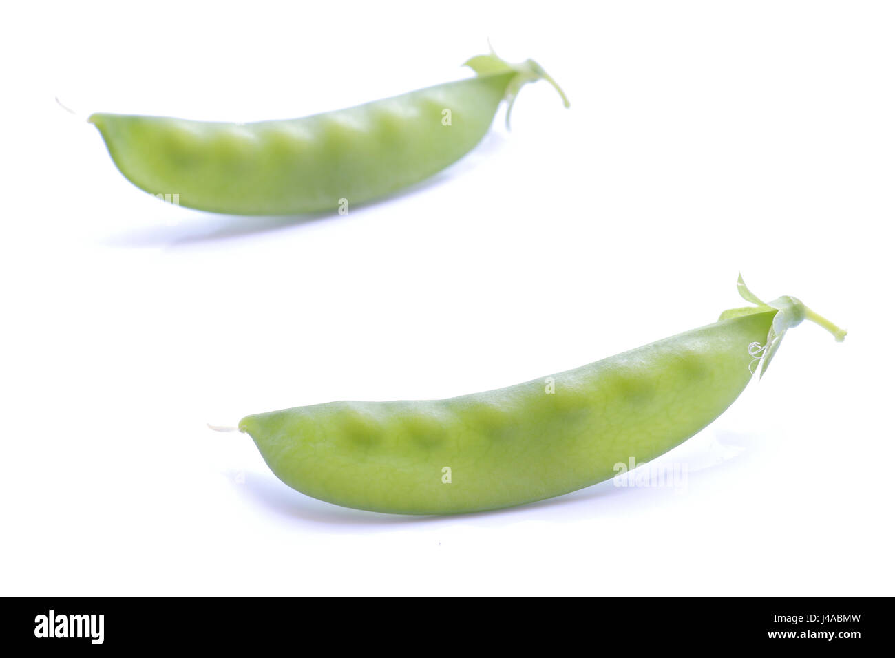 Japanese green pea on white Stock Photo - Alamy