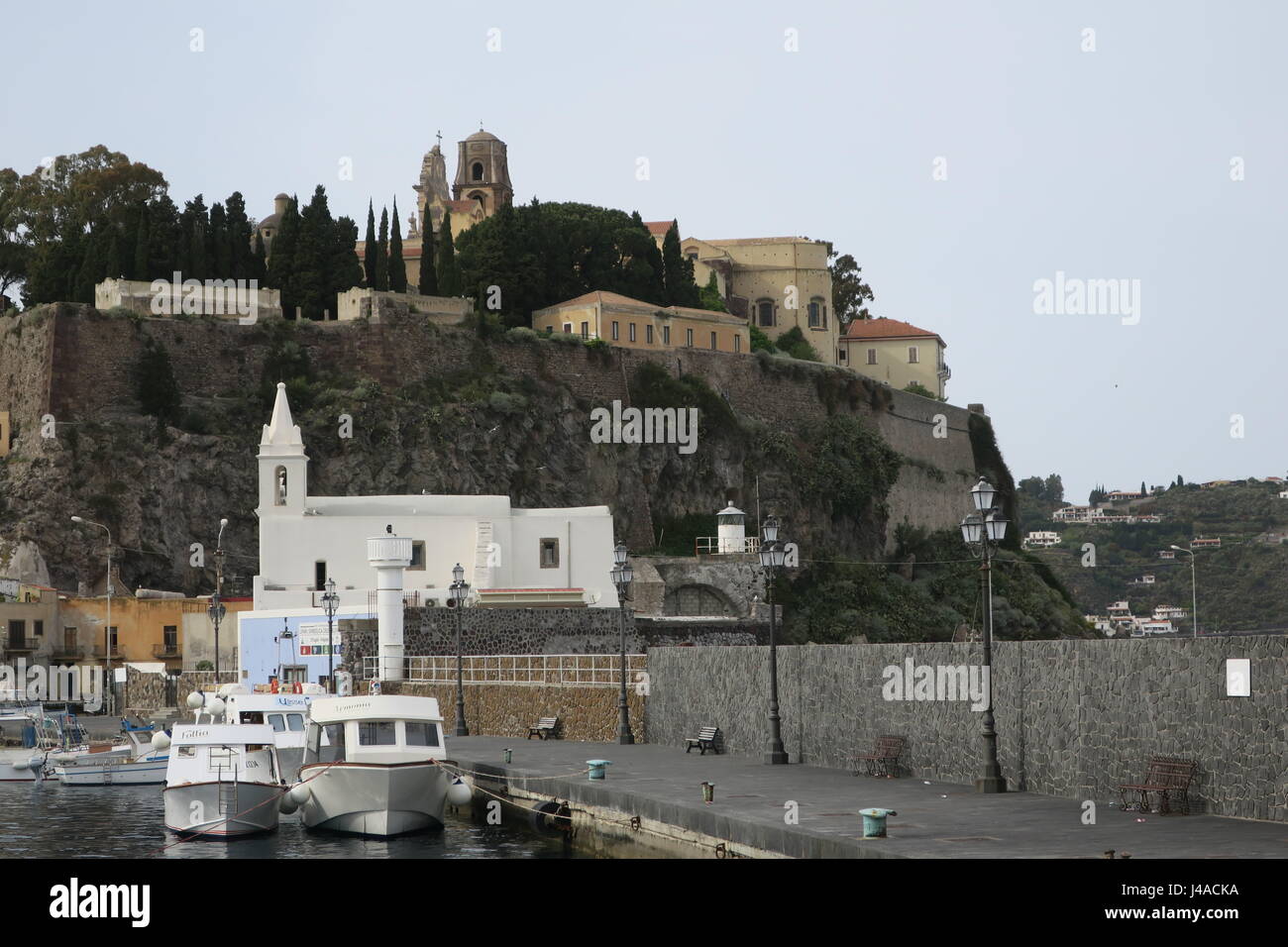 There is a lot of nice small churches in capital of Lipari island ...