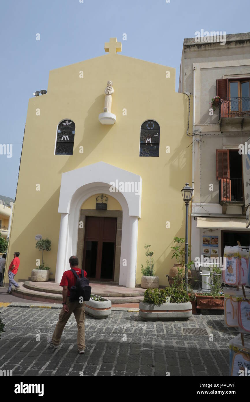 There is a lot of nice small churches in capital of Lipari island ...