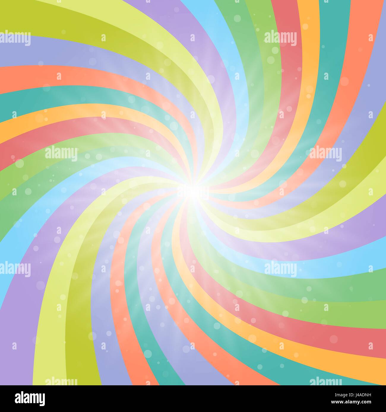 Abstract colored background with light rays. Vector Illustration Stock ...