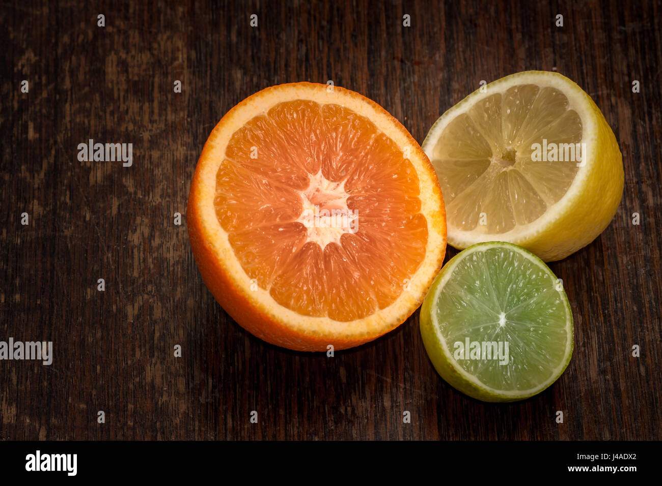 Red orange lime fruits hi-res stock photography and images - Alamy