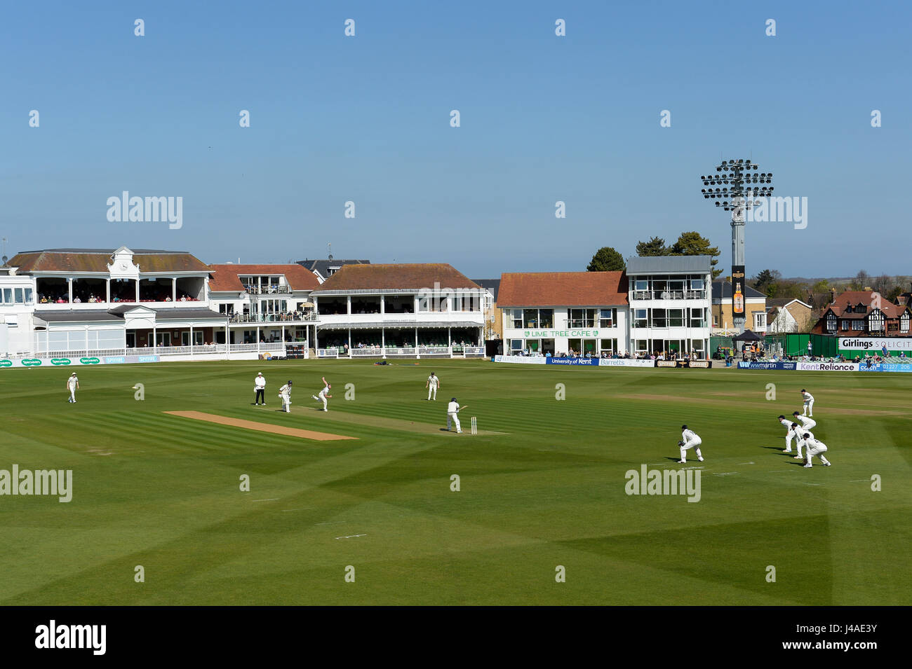 The Spitfire Ground St Lawrence Canterbury Stock Photos & The Spitfire ...