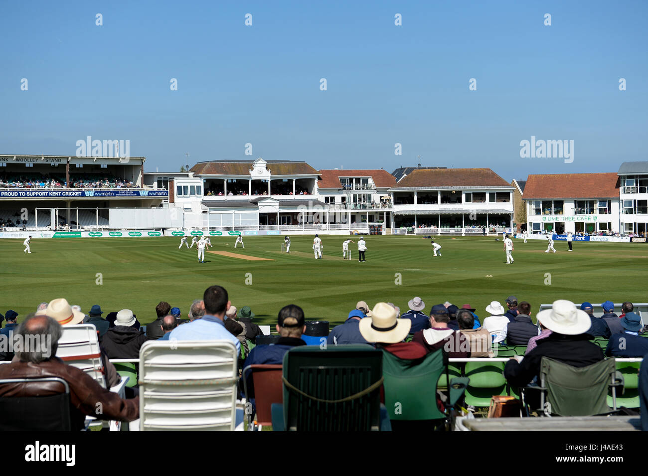 The Spitfire Ground St Lawrence Canterbury Stock Photos & The Spitfire ...