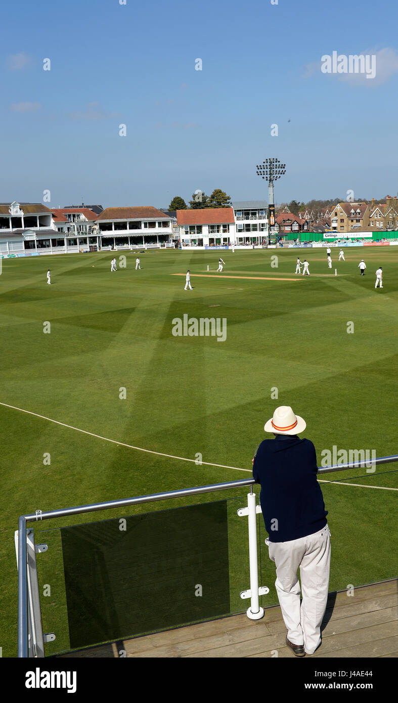 The Spitfire Ground St Lawrence Canterbury Stock Photos & The Spitfire ...