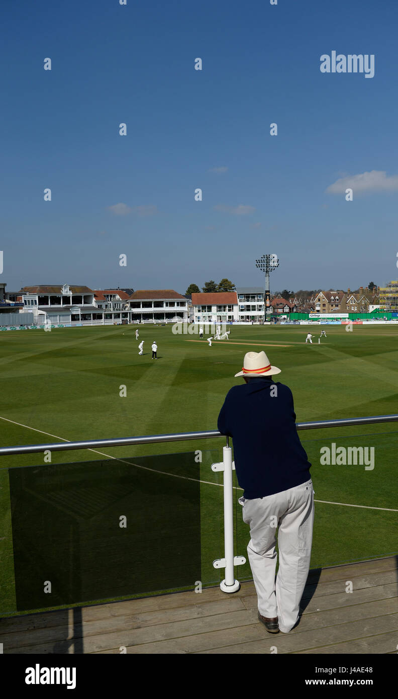 The Spitfire Ground St Lawrence Canterbury Stock Photos & The Spitfire ...