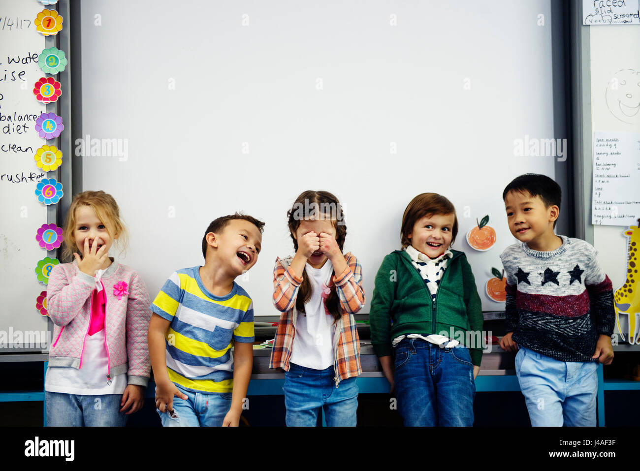 Kindergarten classroom board hi-res stock photography and images - Alamy