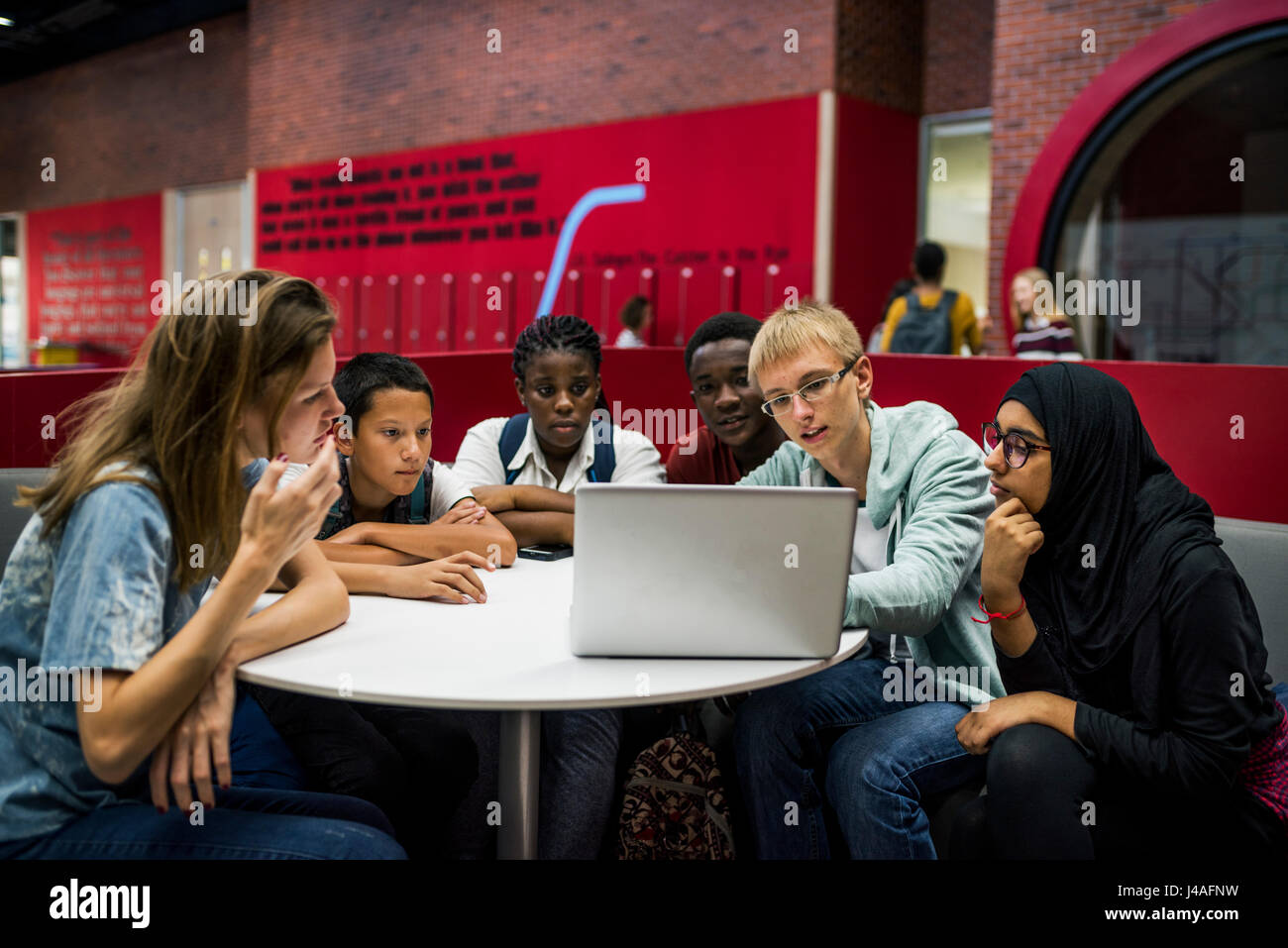 Laptop classroom hi-res stock photography and images - Alamy