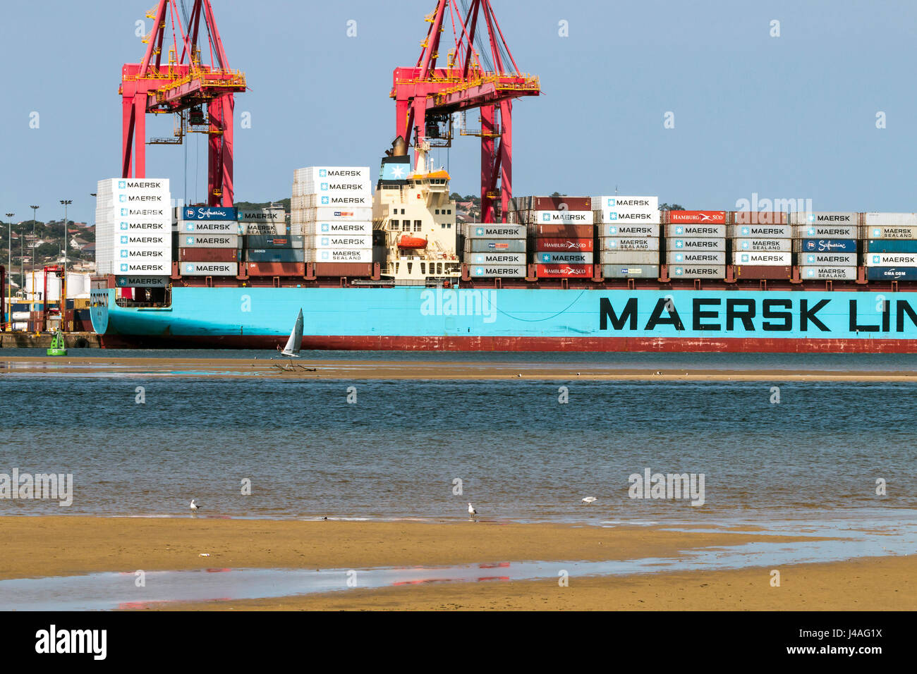 Durban container port hi-res stock photography and images - Alamy