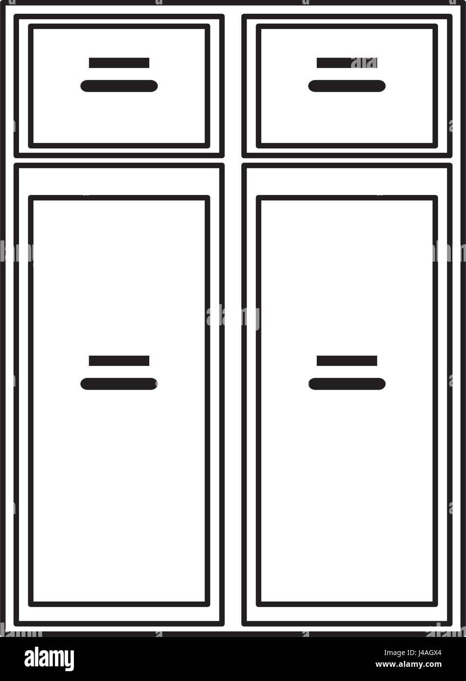 Closet door Black and White Stock Photos & Images - Alamy